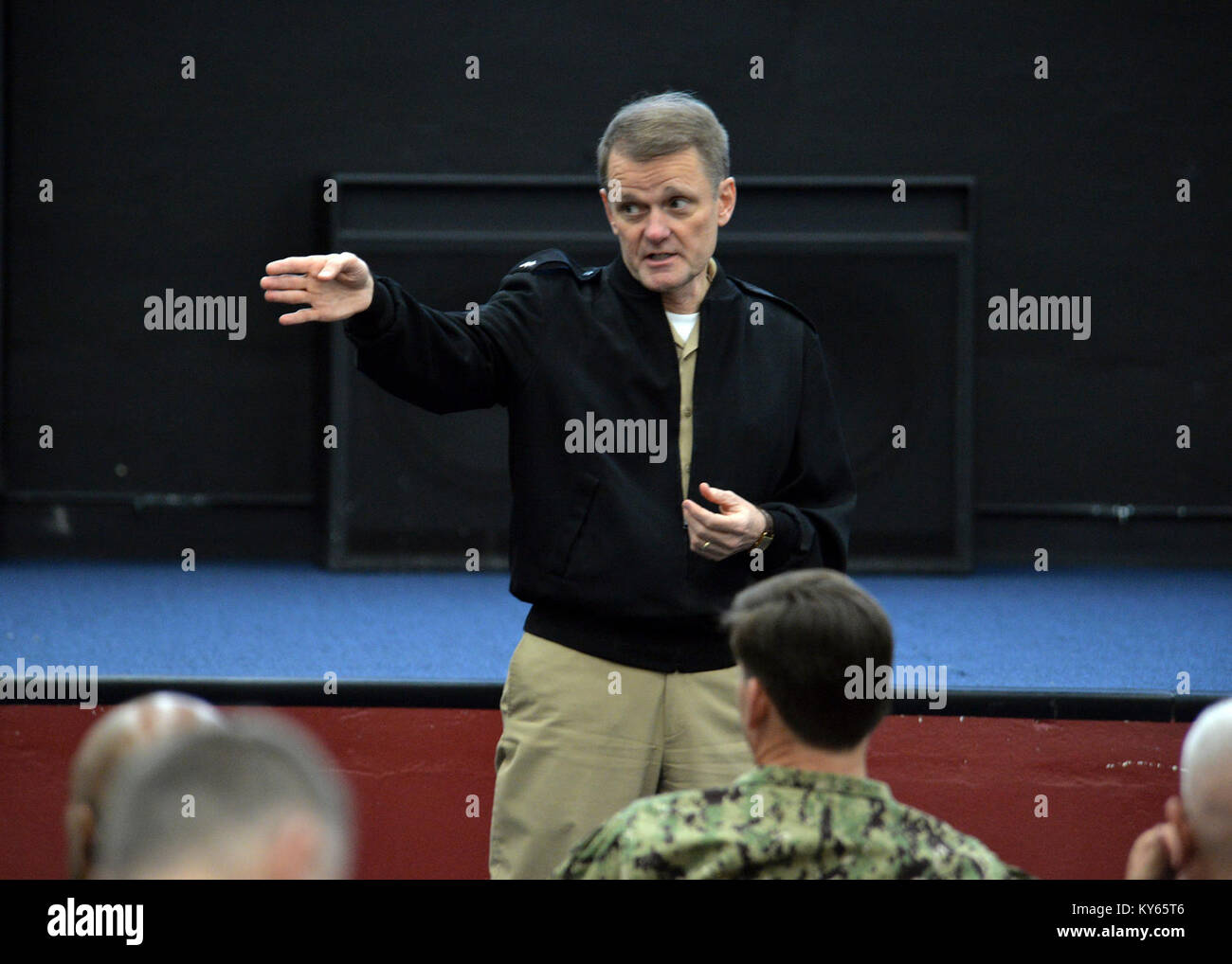 SAN DIEGO (Jan. 6, 2018) Rear Adm. Gene Price, Commander, Naval ...