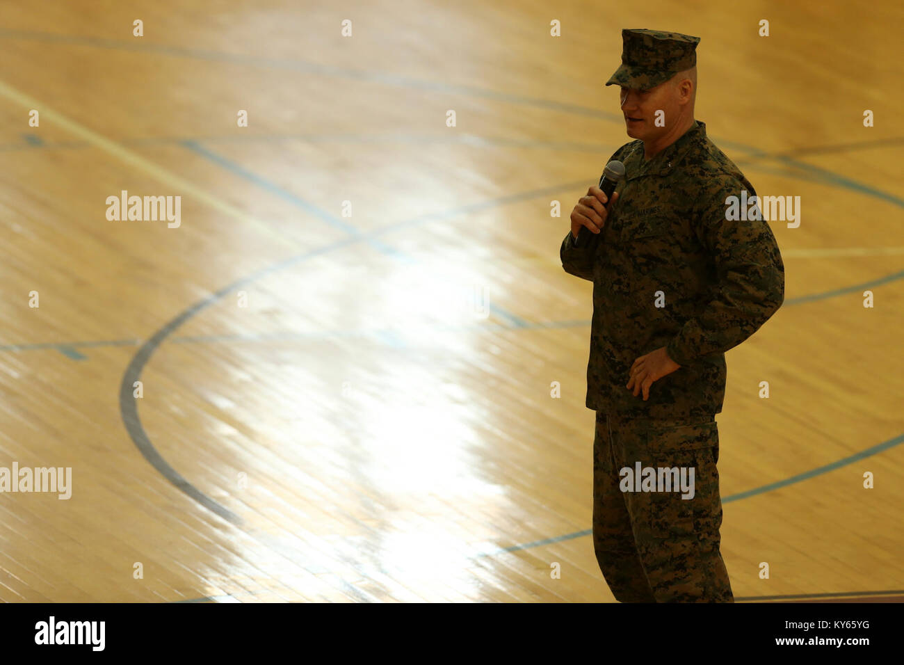 Brig. Gen. Julian D. Alford, commanding general, Marine Corps ...