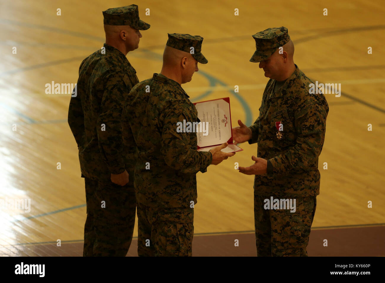 Brig. Gen. Julian D. Alford, commanding general, Marine Corps ...