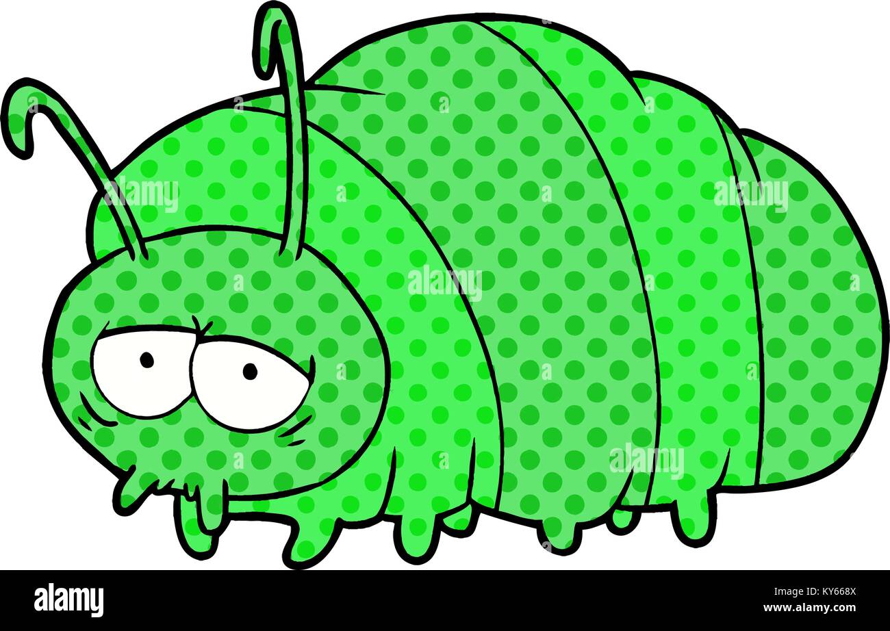 Fat caterpillar Stock Vector Images - Alamy