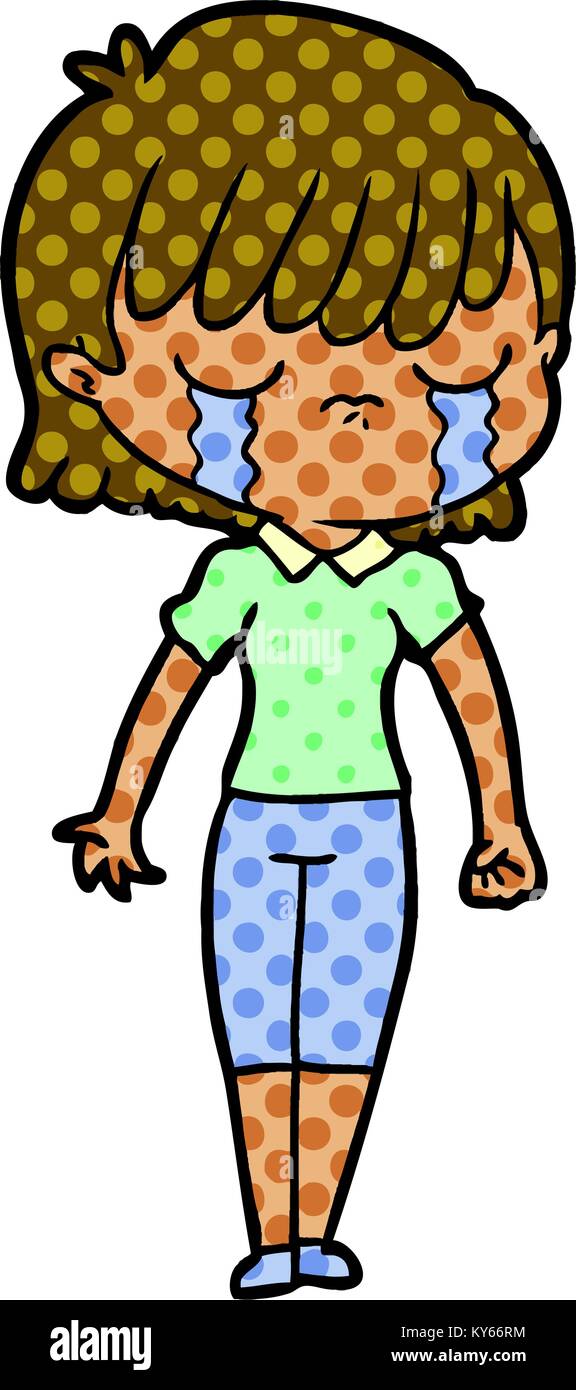cartoon woman crying Stock Vector Image & Art - Alamy