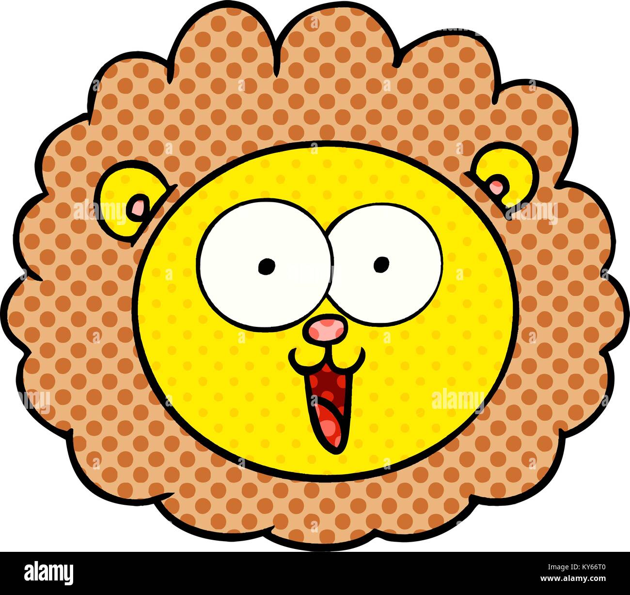 cartoon lion face Stock Vector Image & Art - Alamy