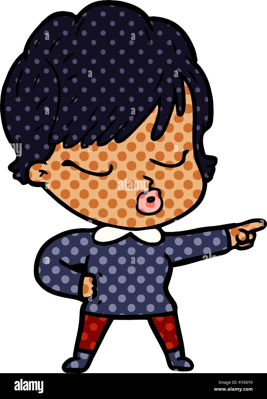 cartoon woman with eyes shut Stock Vector Image & Art - Alamy