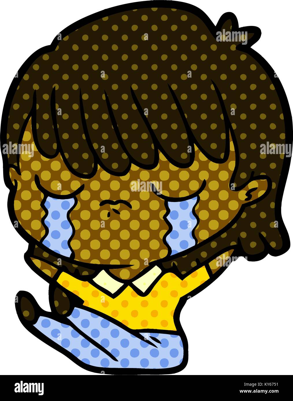 cartoon woman crying Stock Vector Image & Art - Alamy