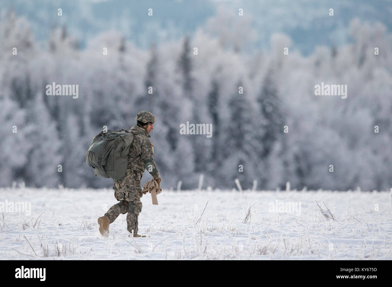 Army Sgt. Ryan Cisneros, assigned to 4th Quartermaster Company, 725th ...
