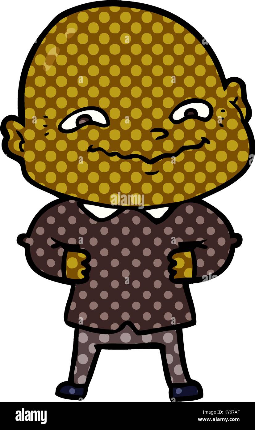 cartoon creepy guy Stock Vector Image & Art - Alamy