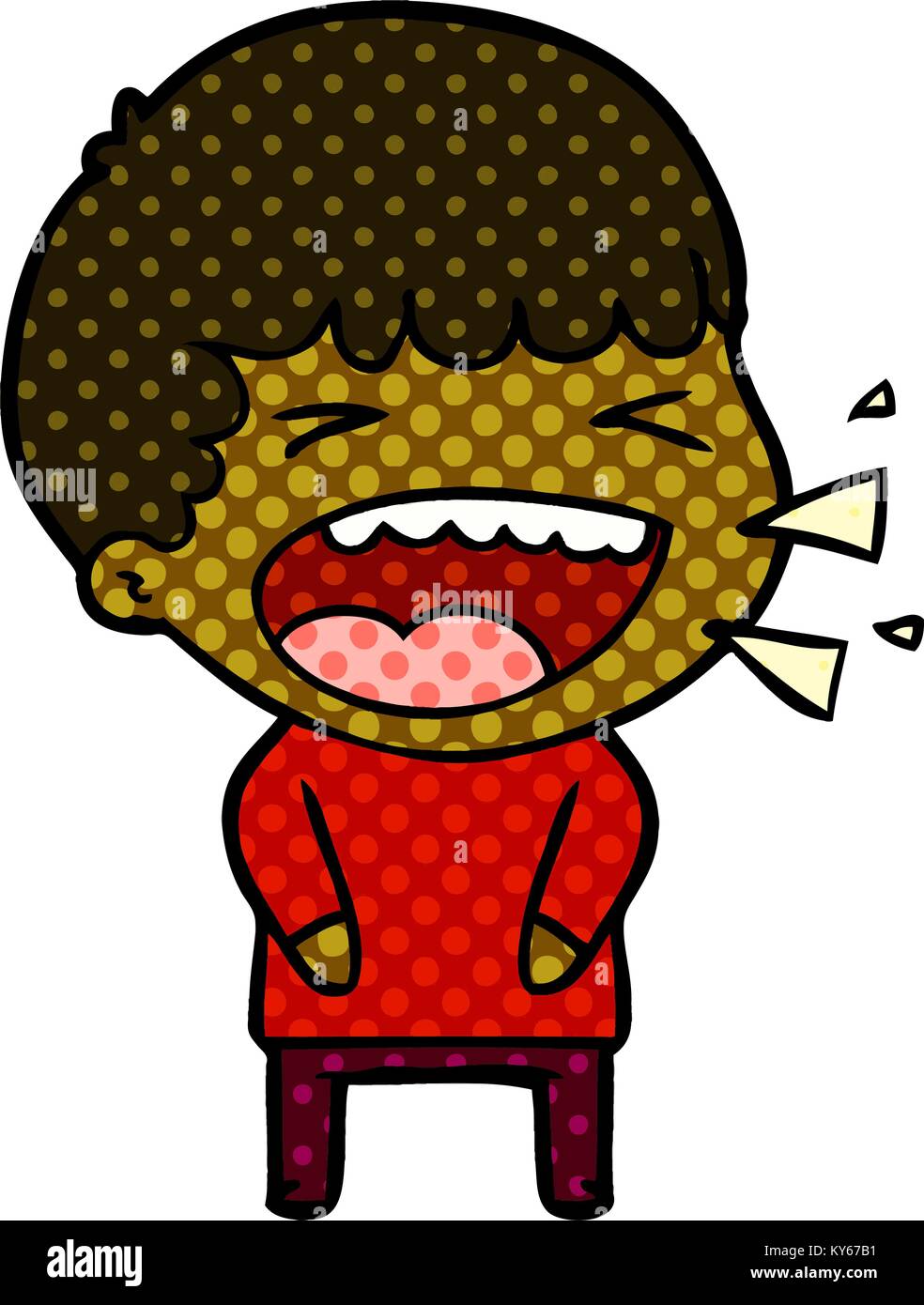 cartoon laughing man Stock Vector Image & Art - Alamy