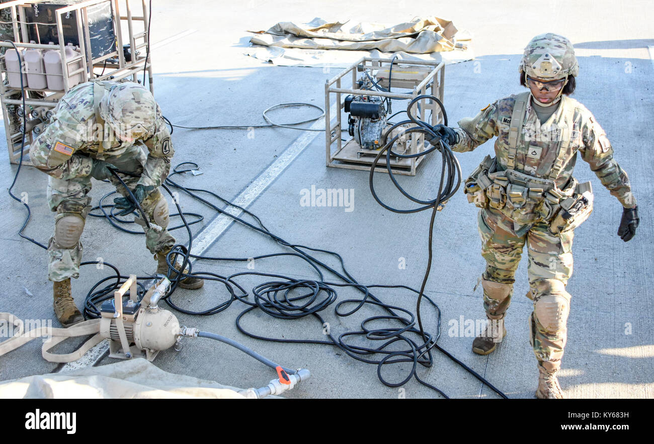 Platoon water purification system hi-res stock photography and images ...