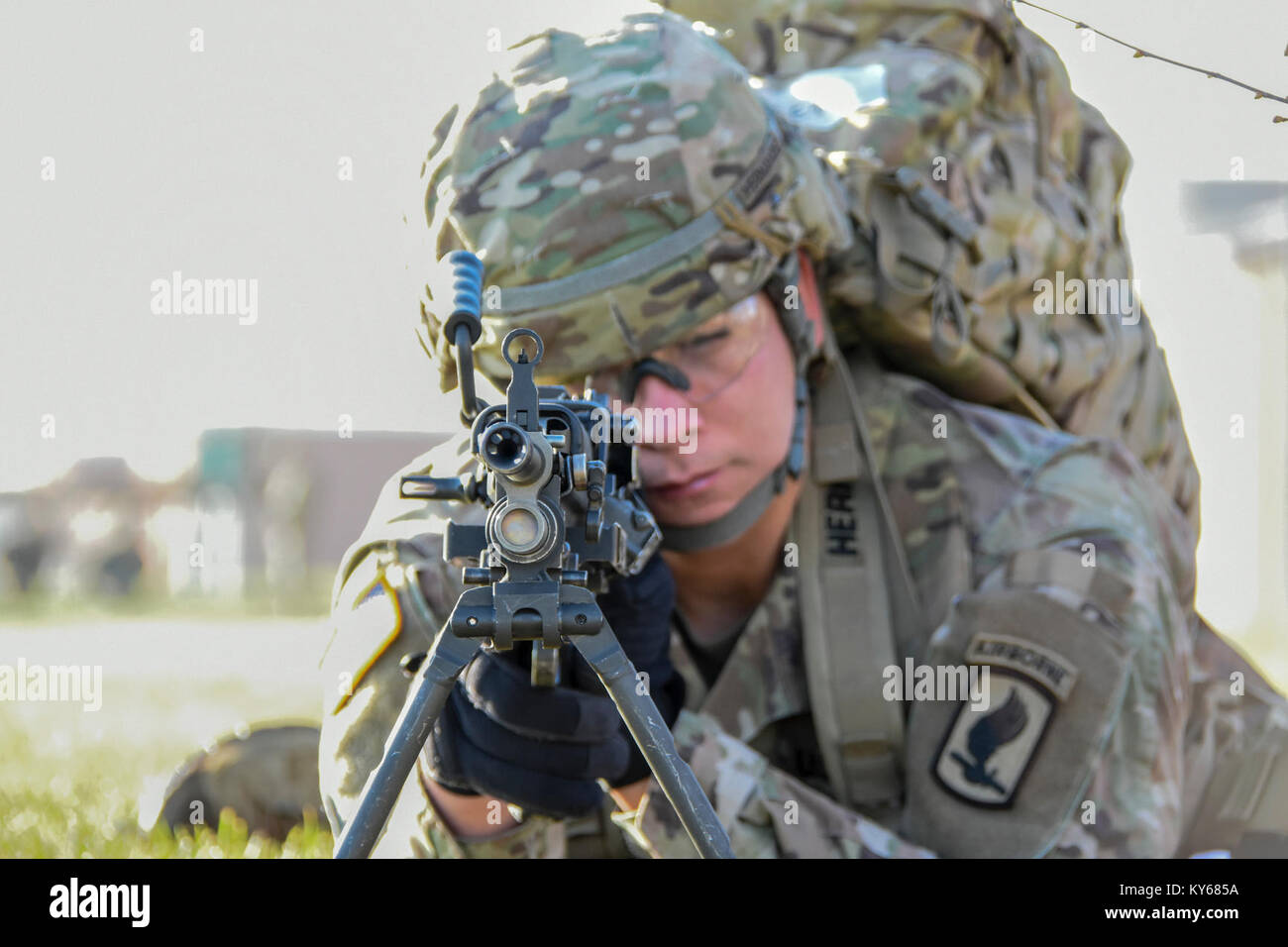 The Water Purification Platoon from the Brigade Support Battalion ...
