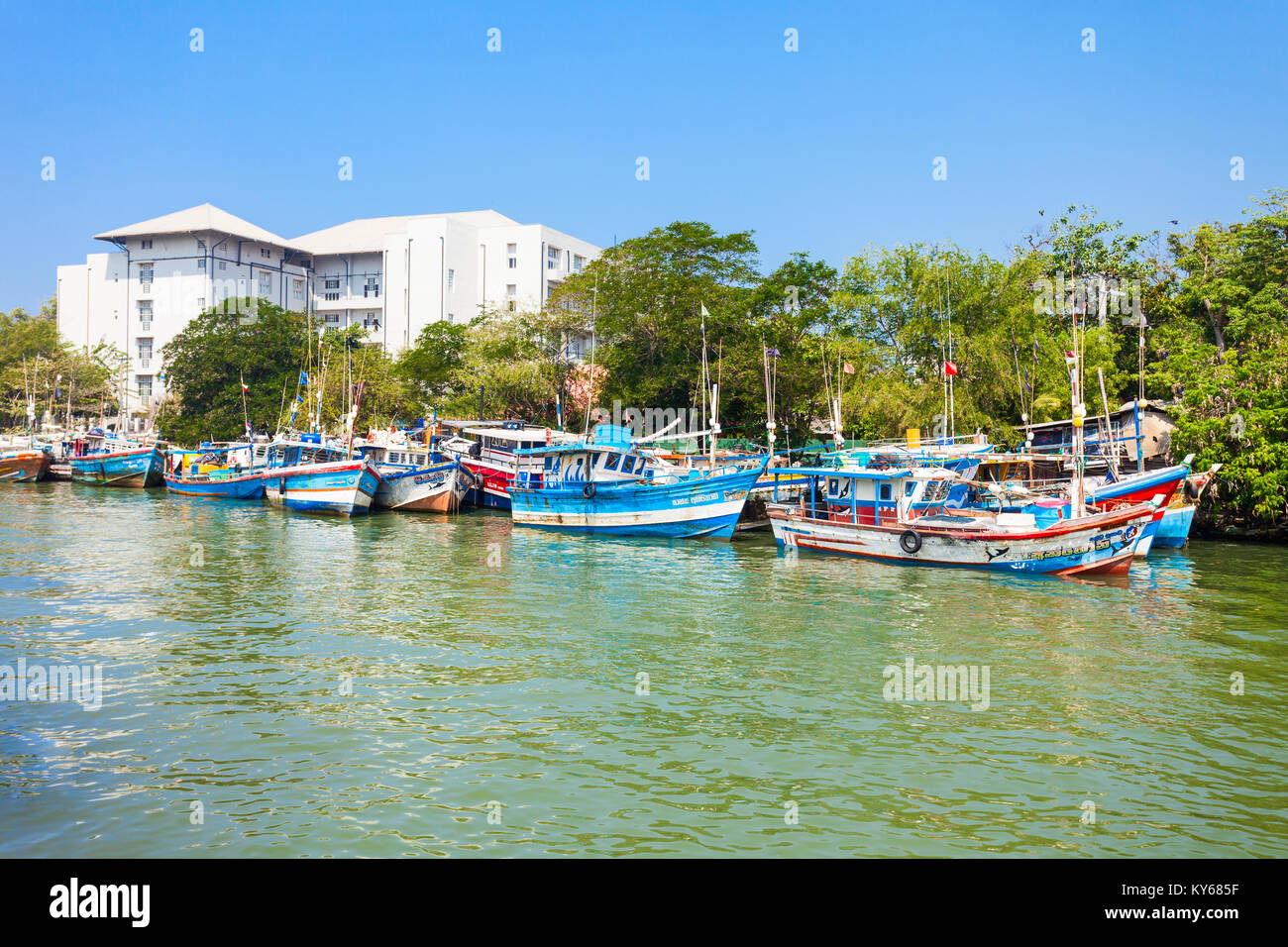 Negombo lagoon dutch canal hi-res stock photography and images - Alamy