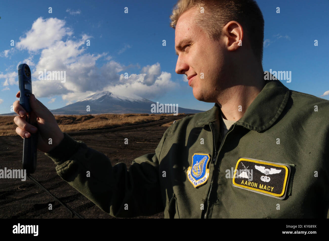 1st Lt. Aaron Macy, 36th Airlift Squadron C-130J Super Hercules pilot ...