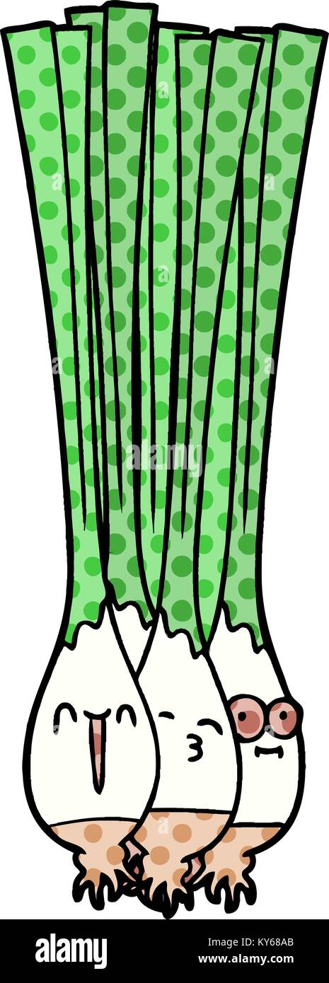 "spring onions" Stock Vector Images - Alamy