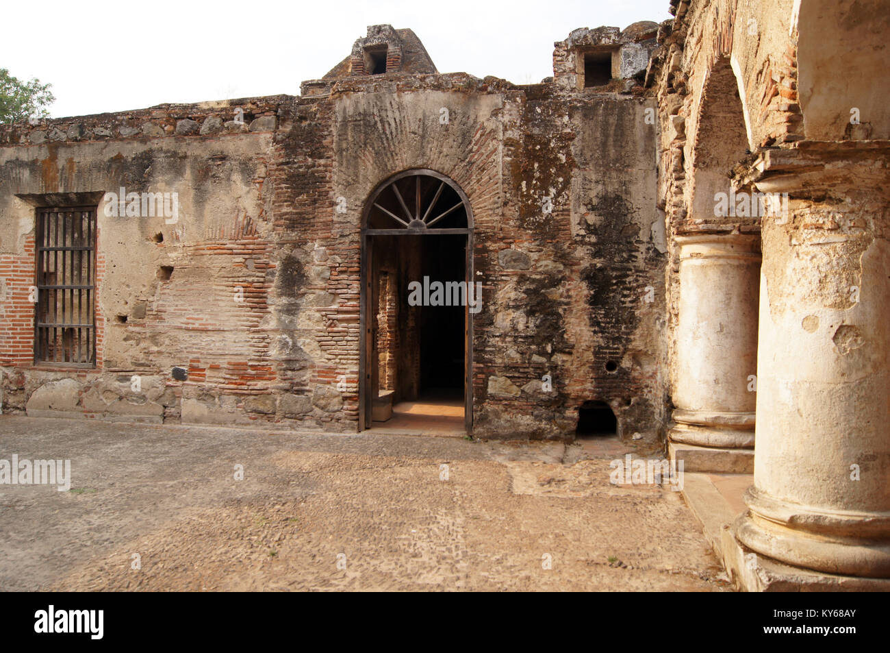 Inside convent capuchinos Stock Photo - Alamy