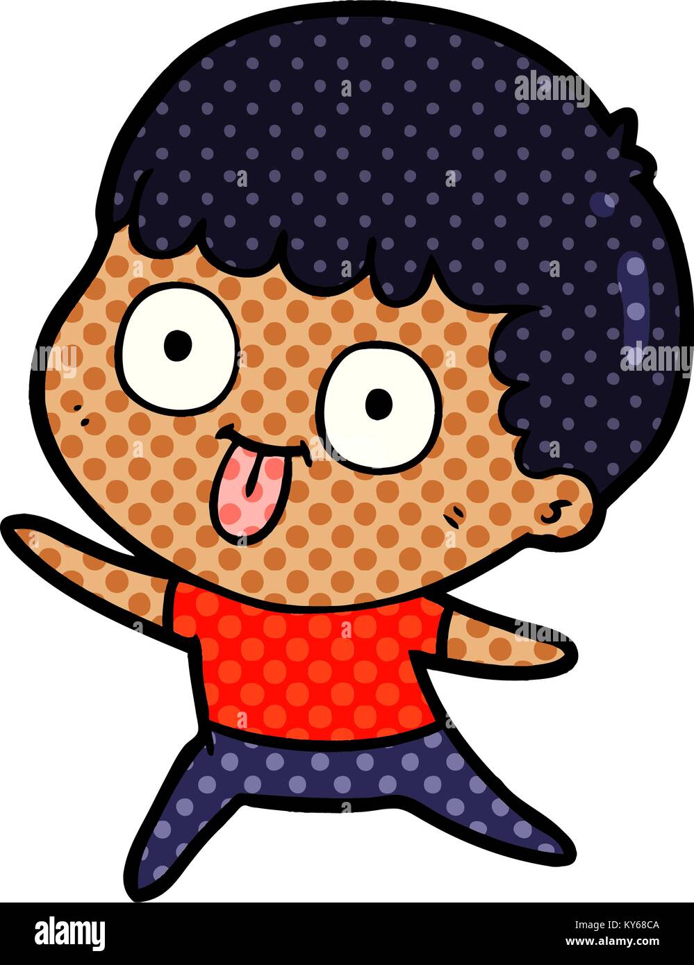 cartoon man staring Stock Vector Image & Art - Alamy