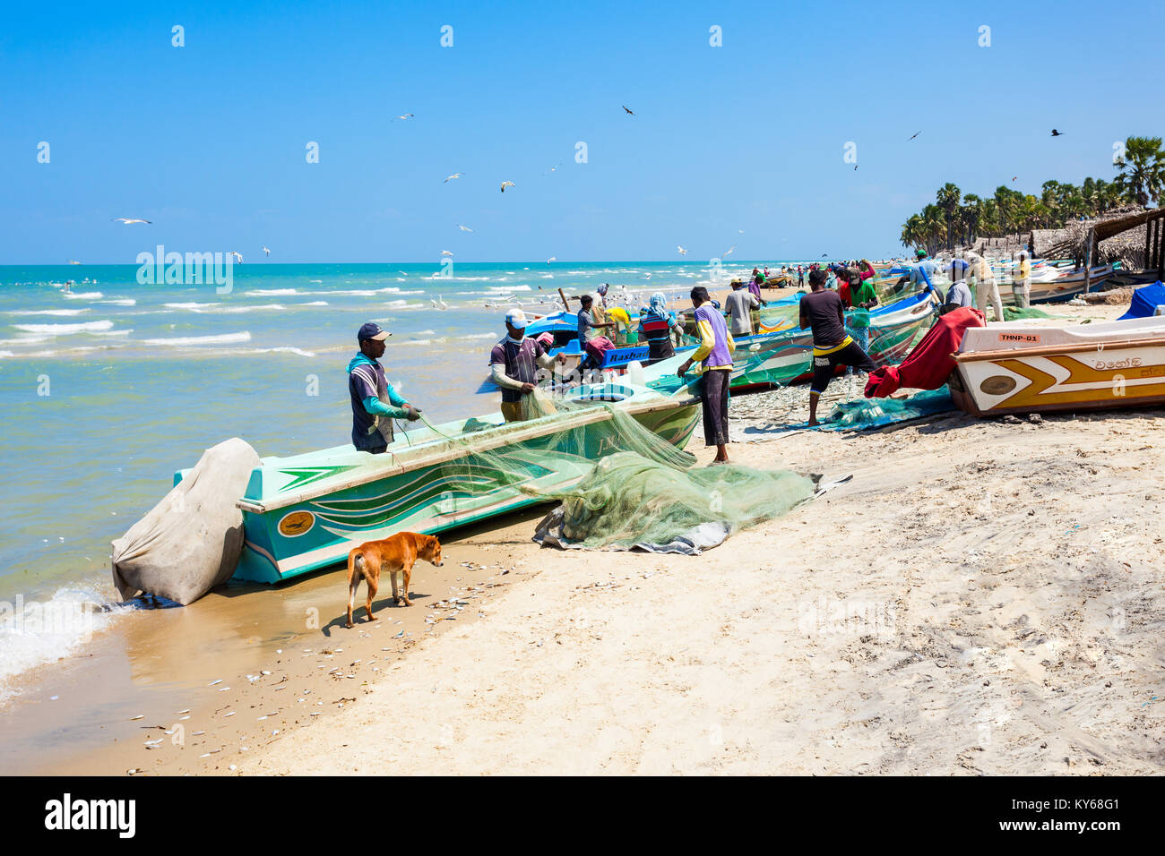Sri lanka north and beach hi-res stock photography and images - Alamy