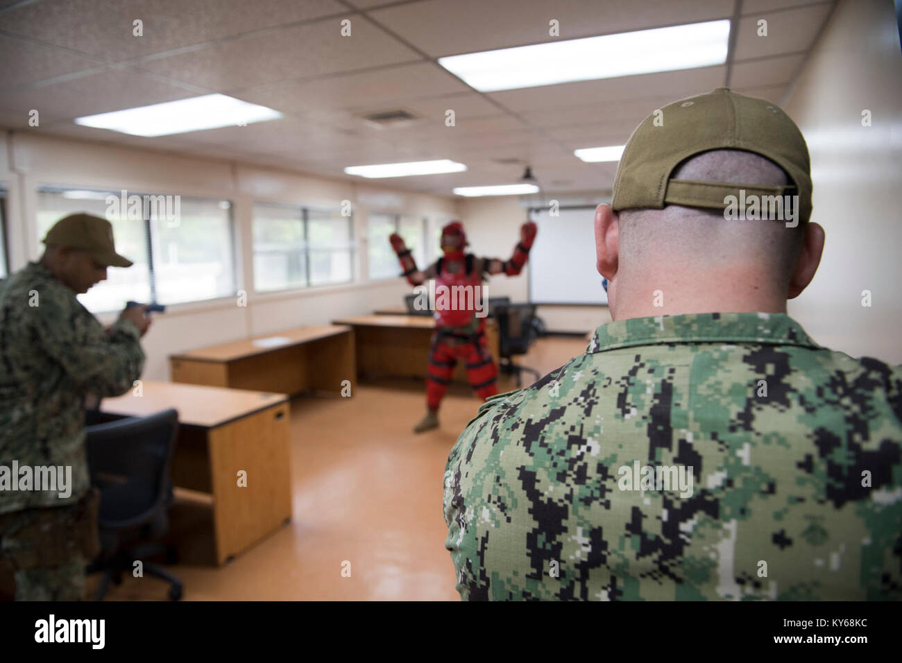 U.S. Navy Sailors, assigned to Coastal Riverine Group (CRG) 1 ...