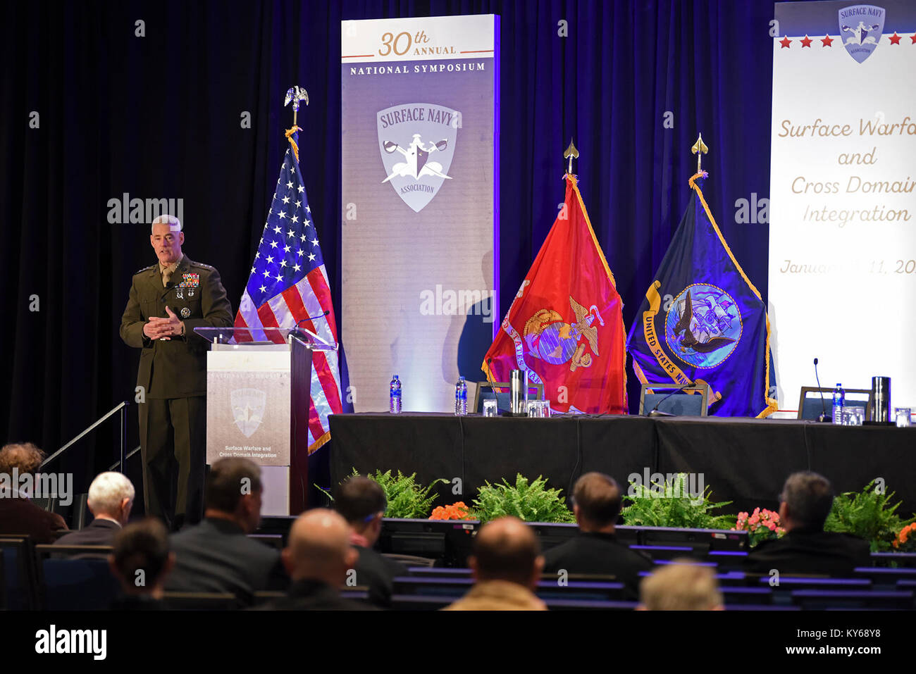 CRYSTAL CITY, Va. (Jan. 10, 2018) U.S. Marine Corp Lt. Gen. Brian D ...