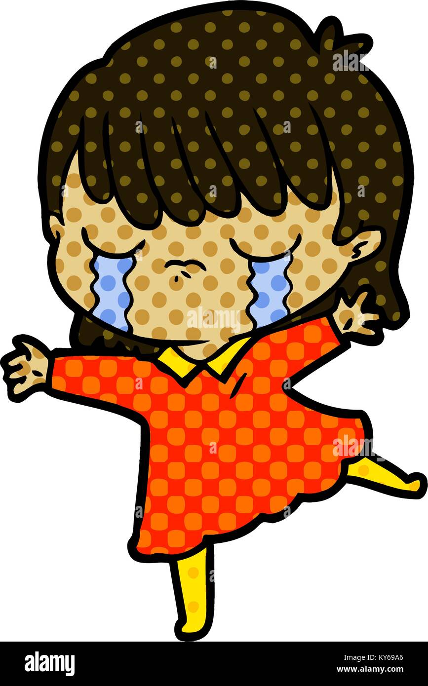 cartoon woman crying Stock Vector Image & Art - Alamy
