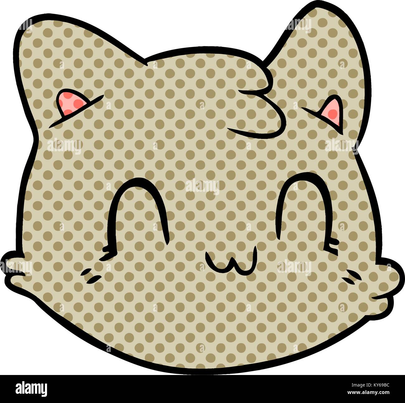 cartoon cat face Stock Vector Image & Art - Alamy