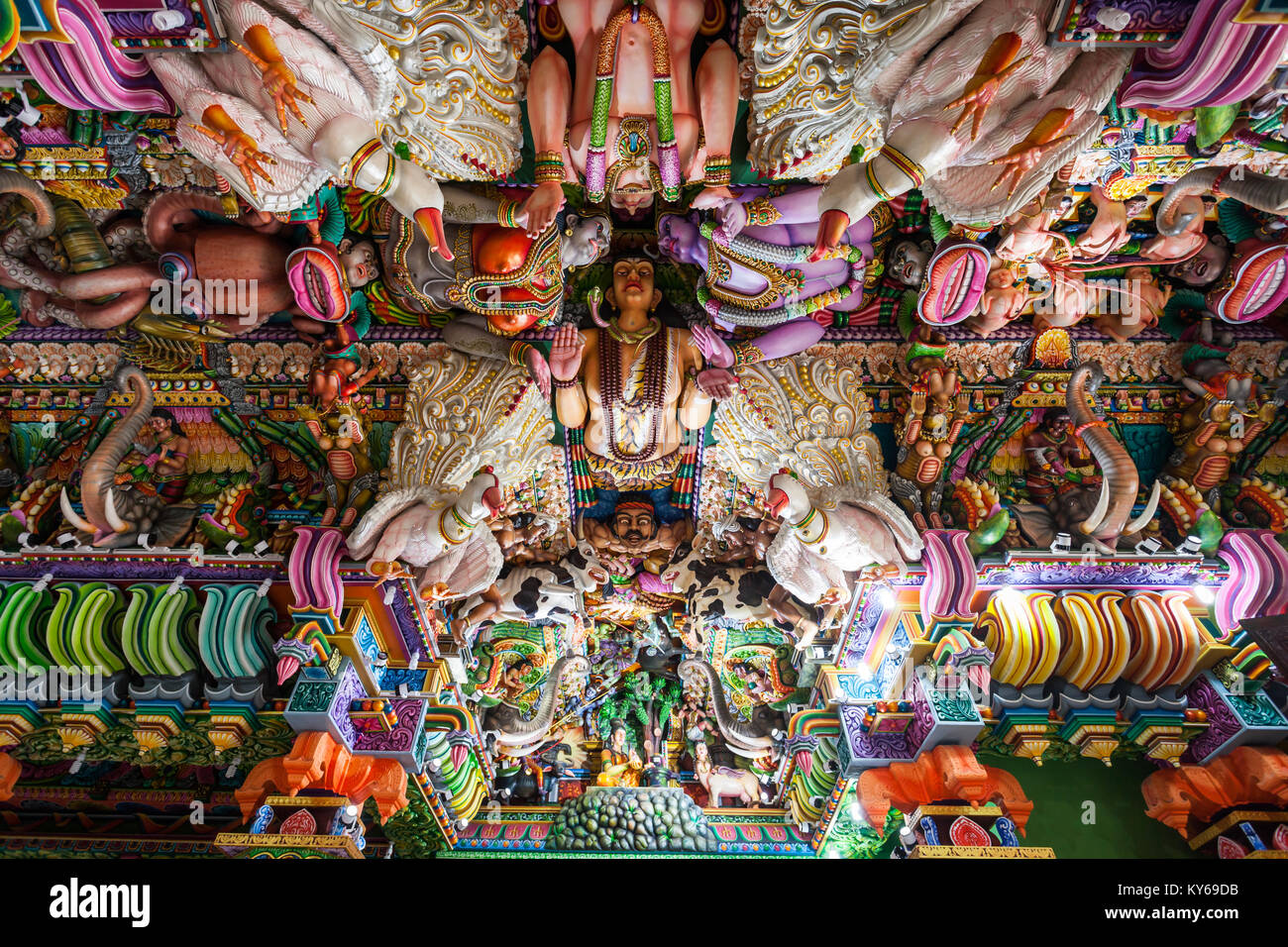 Pathirakali amman temple hi-res stock photography and images - Alamy