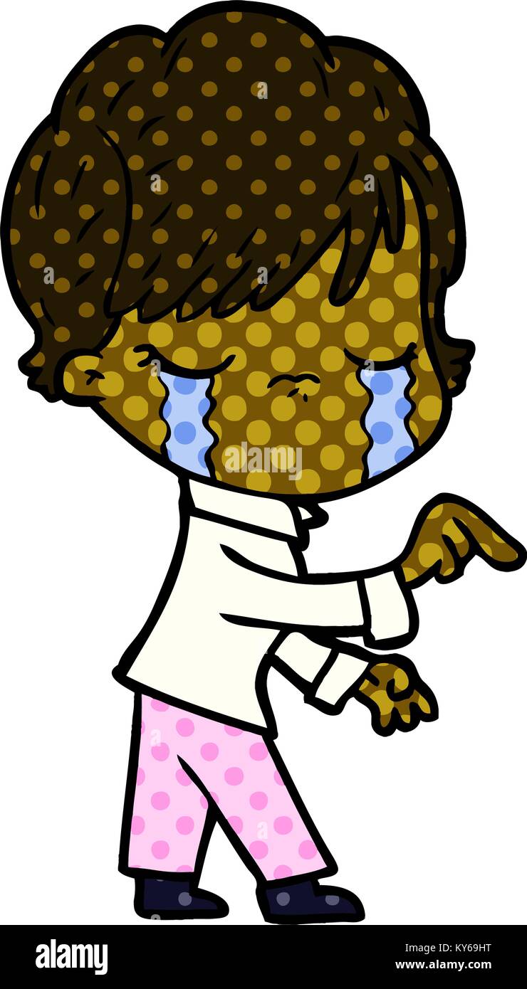 cartoon woman crying Stock Vector Image & Art - Alamy