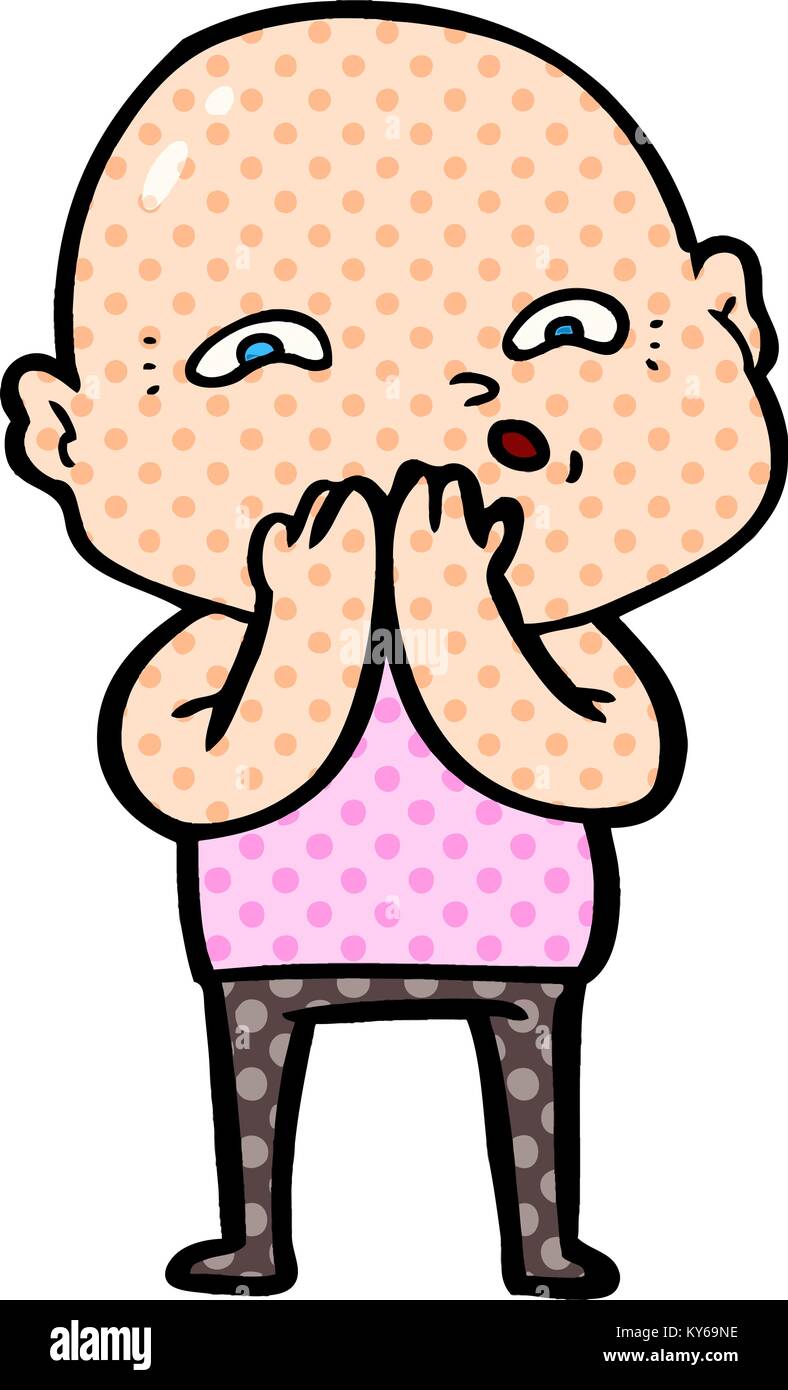 cartoon nervous man Stock Vector Image & Art - Alamy