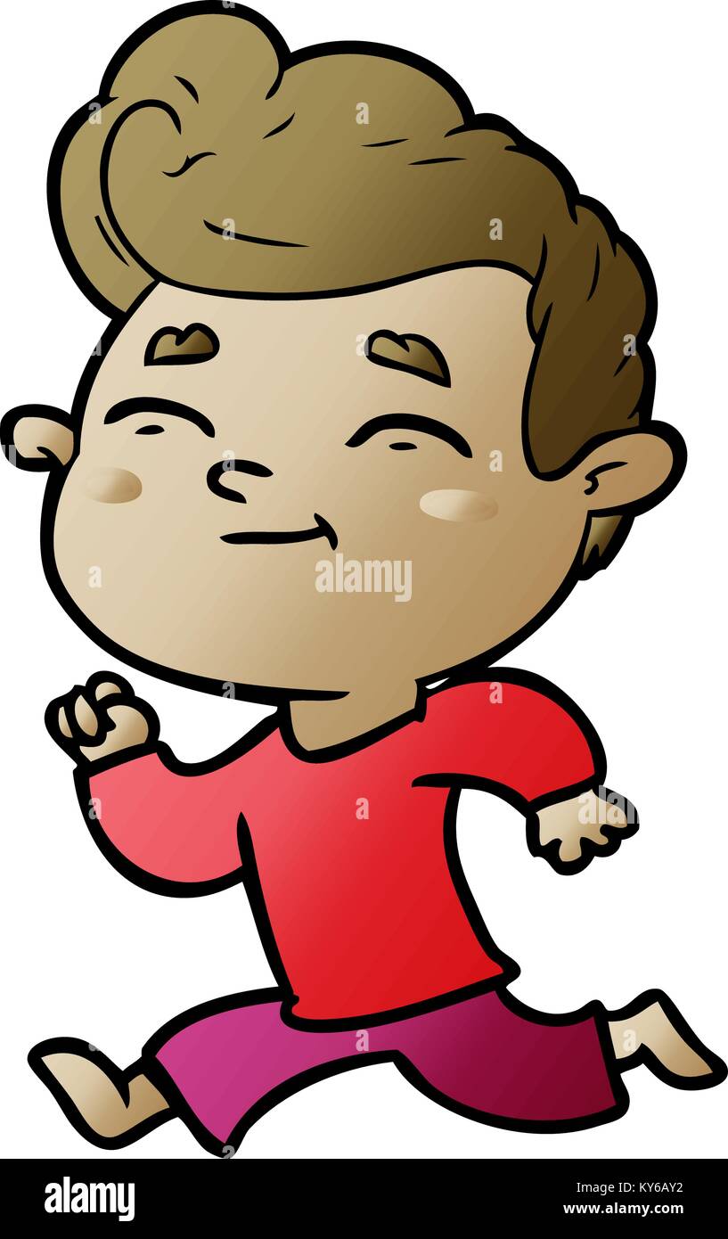 Running Cartoon High Resolution Stock Photography and Images - Alamy