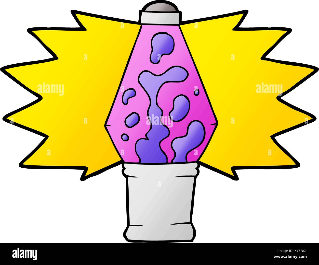 cartoon lava lamp Stock Vector Image & Art - Alamy