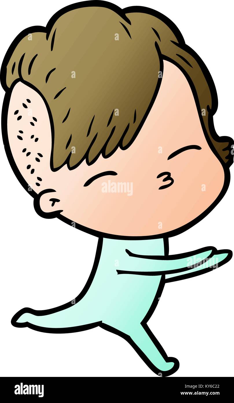 cartoon girl in onesie Stock Vector Image & Art - Alamy