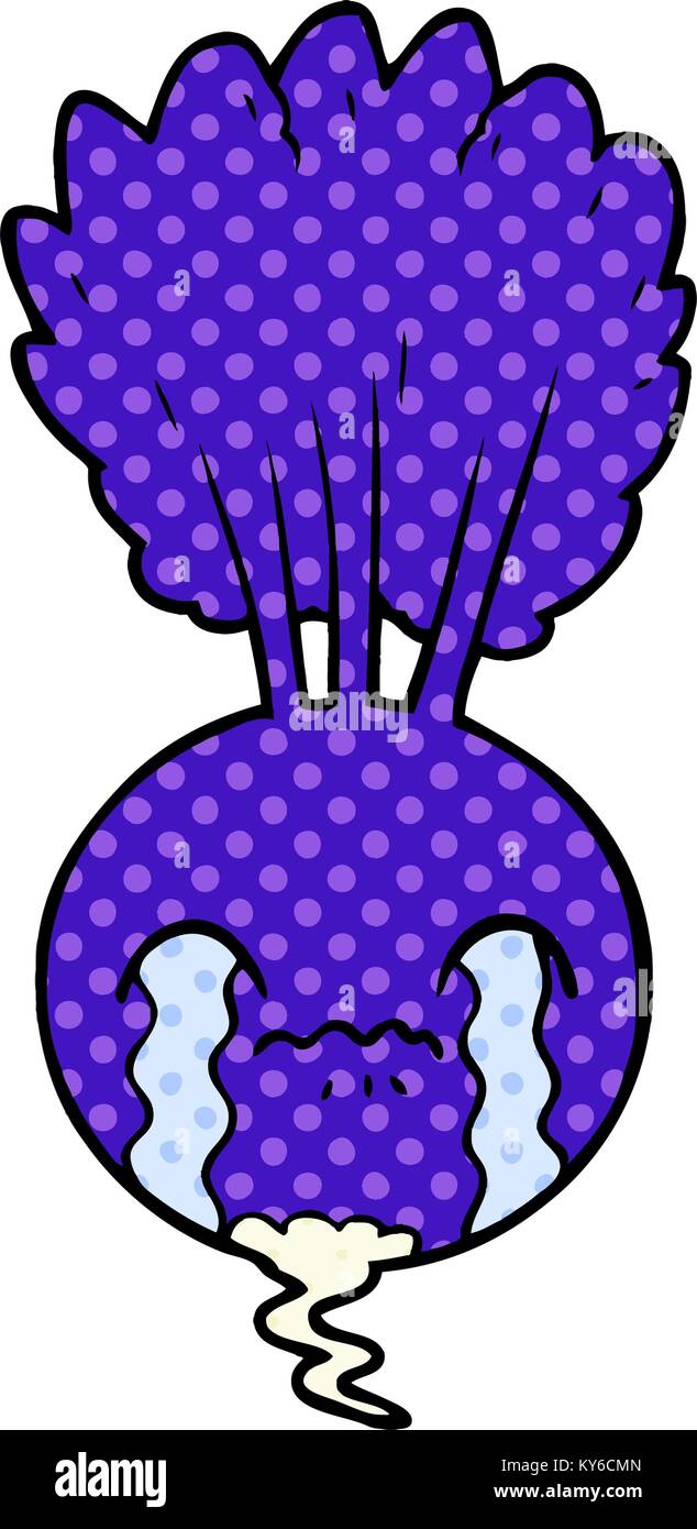 crying beet cartoon Stock Vector Image & Art - Alamy
