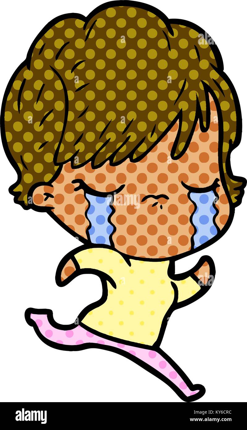 cartoon woman crying Stock Vector Image & Art - Alamy