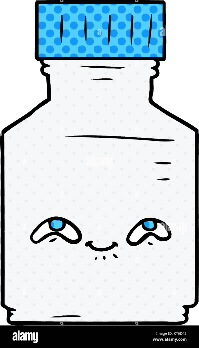 cartoon pill jar Stock Vector Image & Art - Alamy