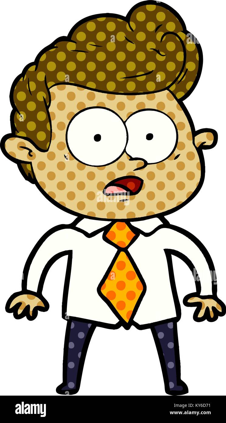 cartoon staring man Stock Vector Image & Art - Alamy