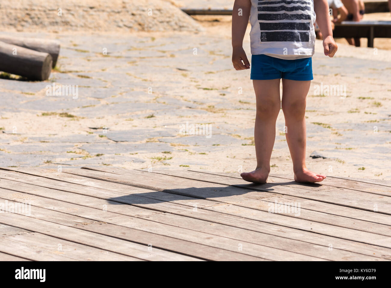 kid in tension at playground Stock Photo - Alamy