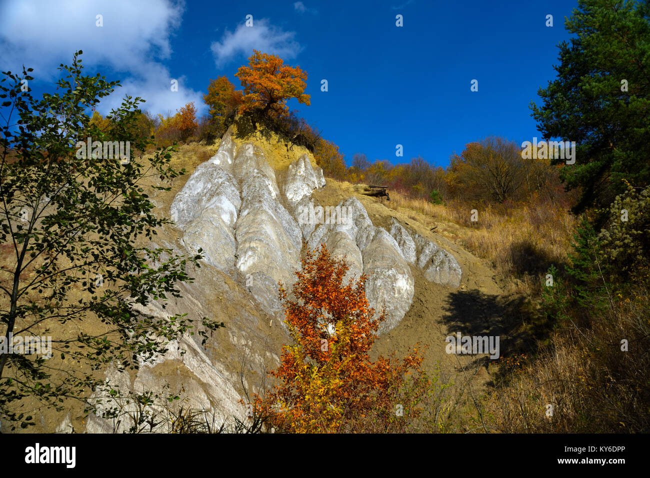 Salt Mountain, external Natural Salt Deposit in Praid, Harghita ...
