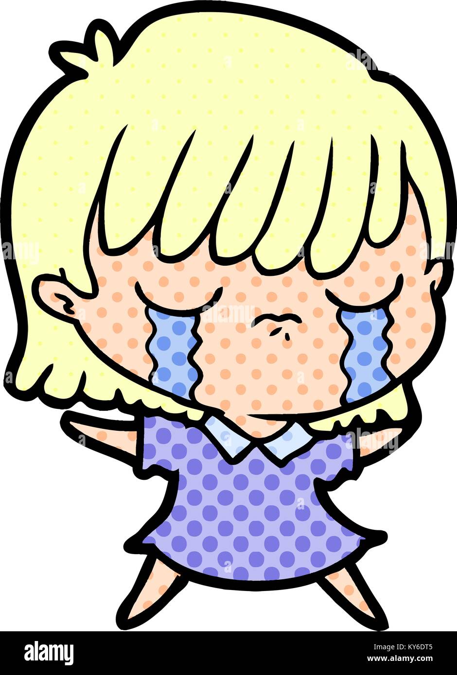 cartoon woman crying Stock Vector Image & Art - Alamy