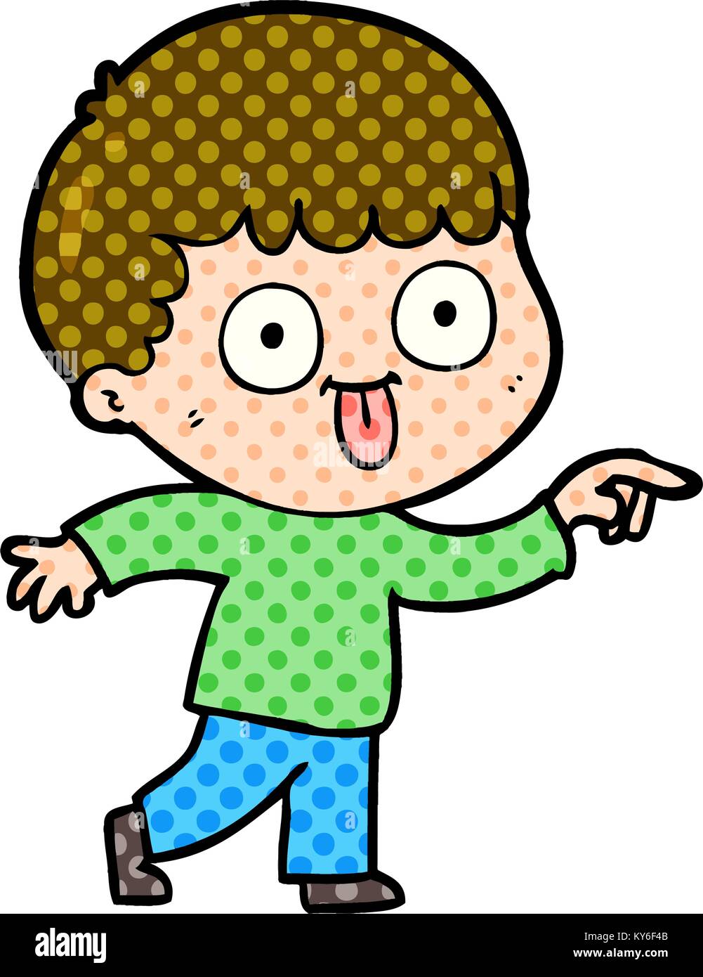 cartoon man staring Stock Vector Image & Art - Alamy