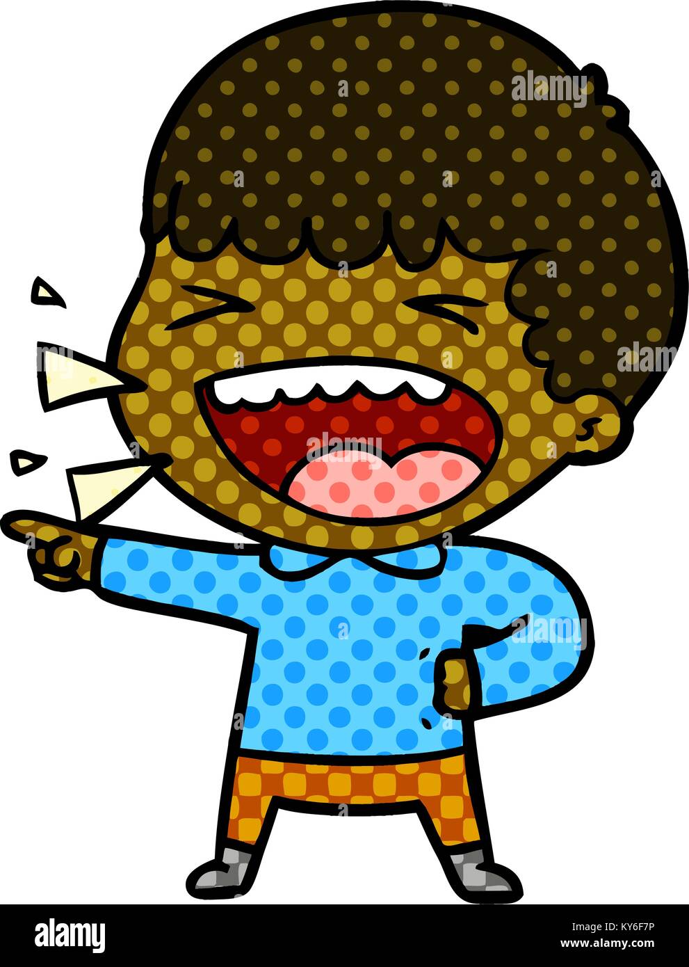 cartoon laughing man Stock Vector Image & Art - Alamy