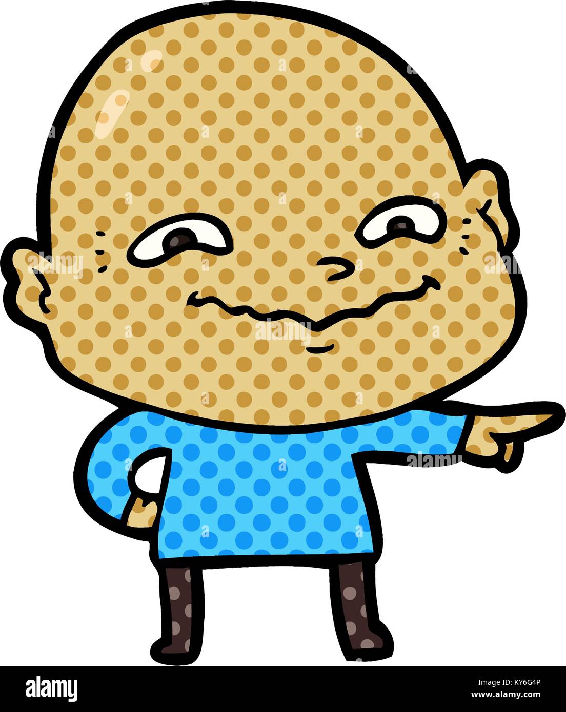 cartoon creepy guy Stock Vector Image & Art - Alamy