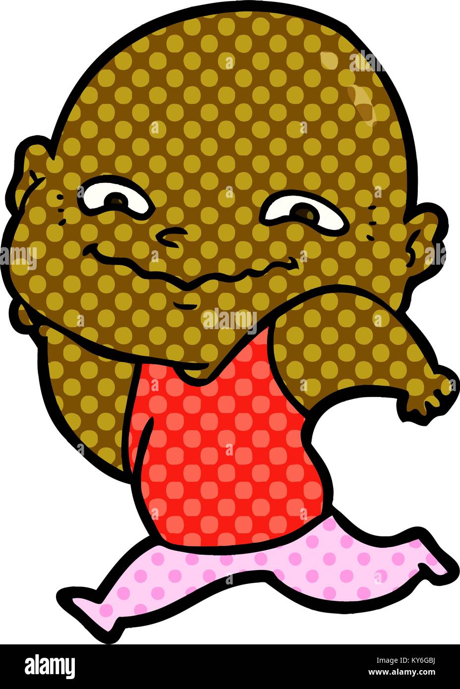 cartoon creepy guy Stock Vector Image & Art - Alamy