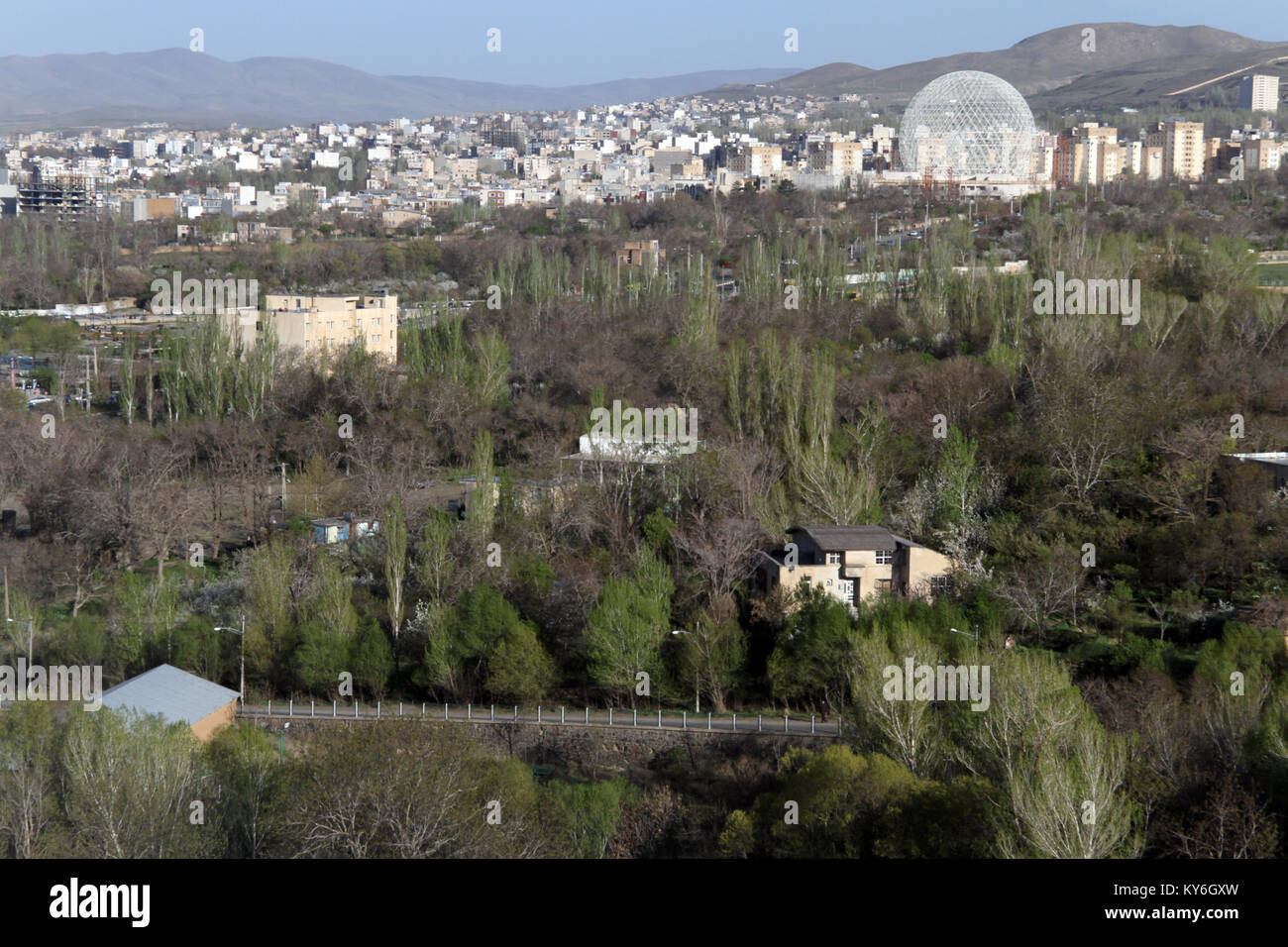 View of city Hamedan in Iran Stock Photo - Alamy