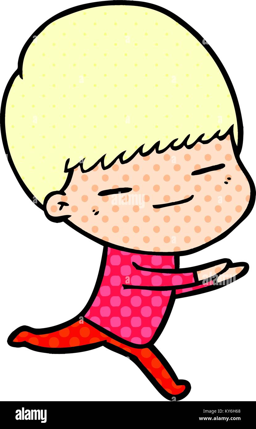 cartoon smug boy Stock Vector Image & Art - Alamy