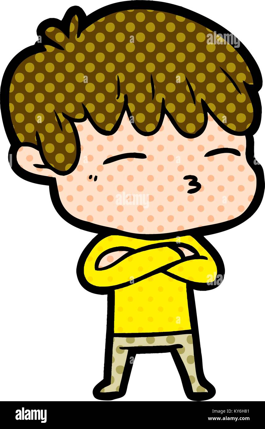 cartoon frustrated man Stock Vector Image & Art - Alamy