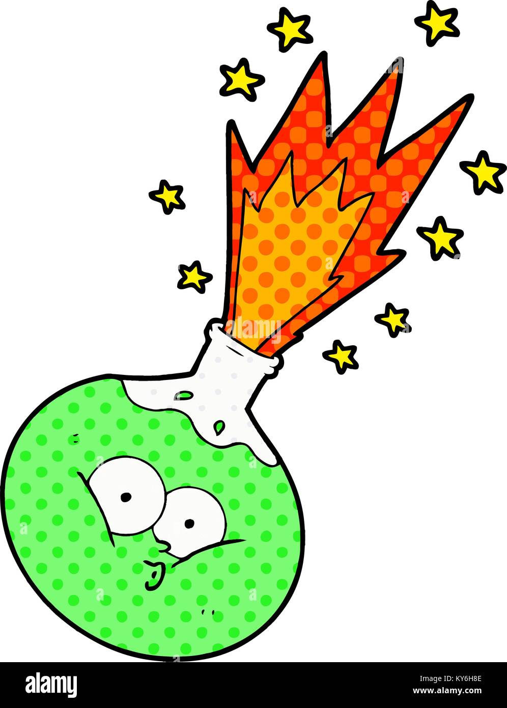 cartoon potion exploding Stock Vector Image & Art - Alamy