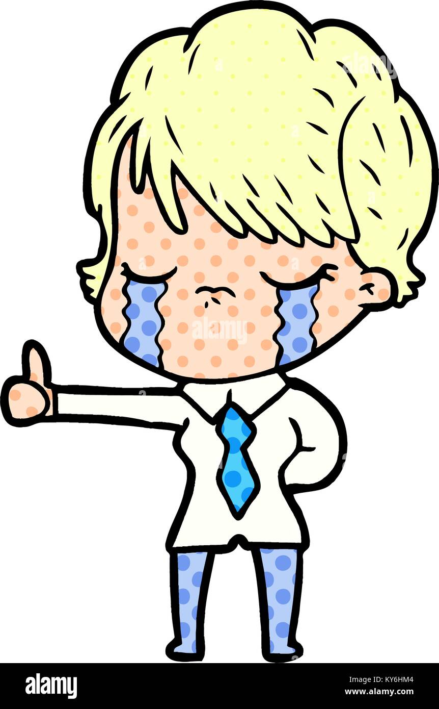 cartoon woman crying Stock Vector Image & Art - Alamy