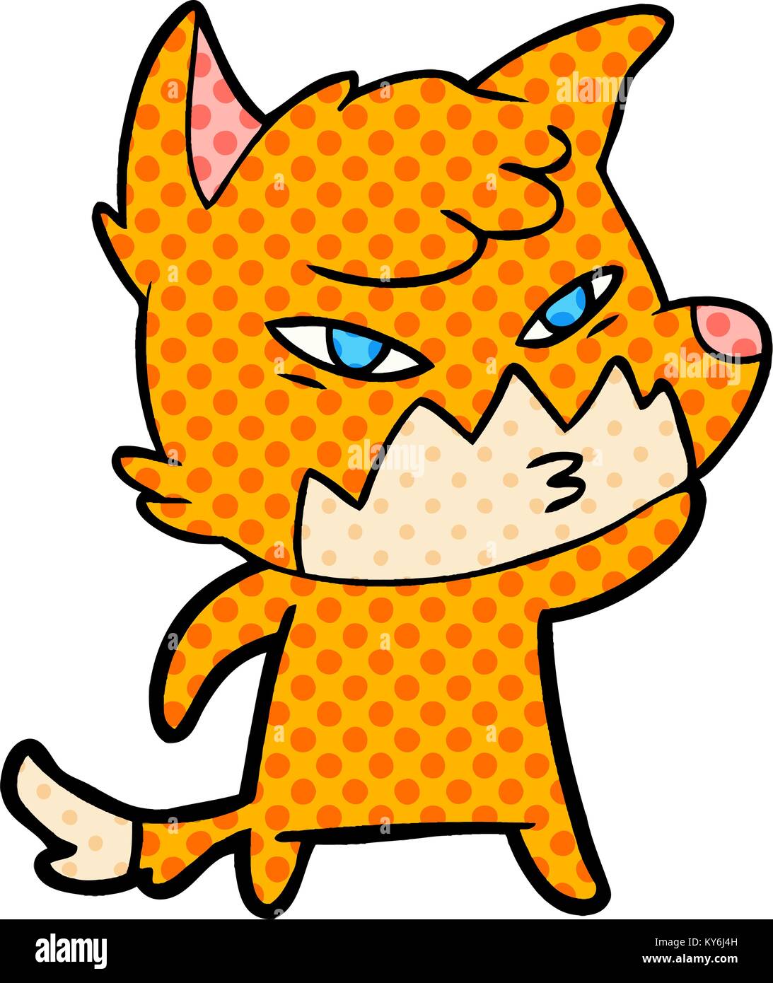 clever cartoon fox Stock Vector Image & Art - Alamy