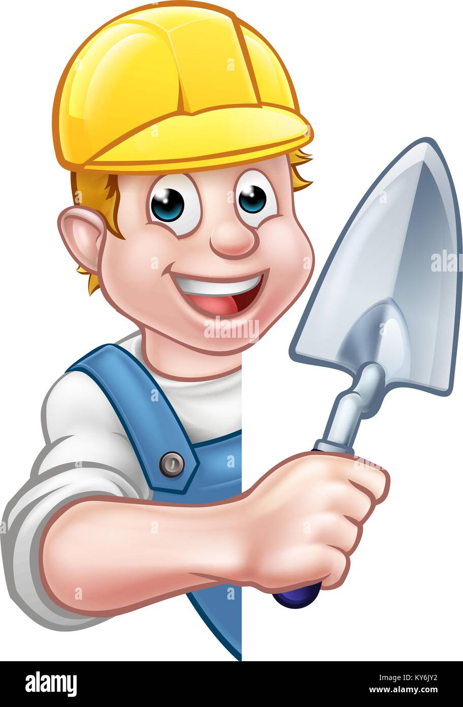 Builder Bricklayer Holding Trowel Tool Stock Vector Image & Art - Alamy Builder Bricklayer Holding Trowel Tool Stock Vector Image & Art - Alamy