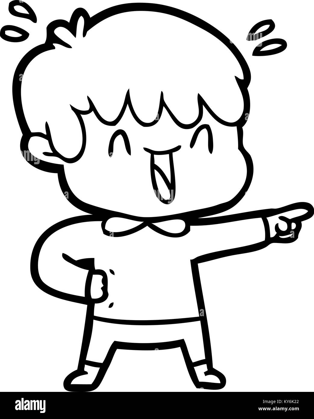 Laughing Boy Drawing