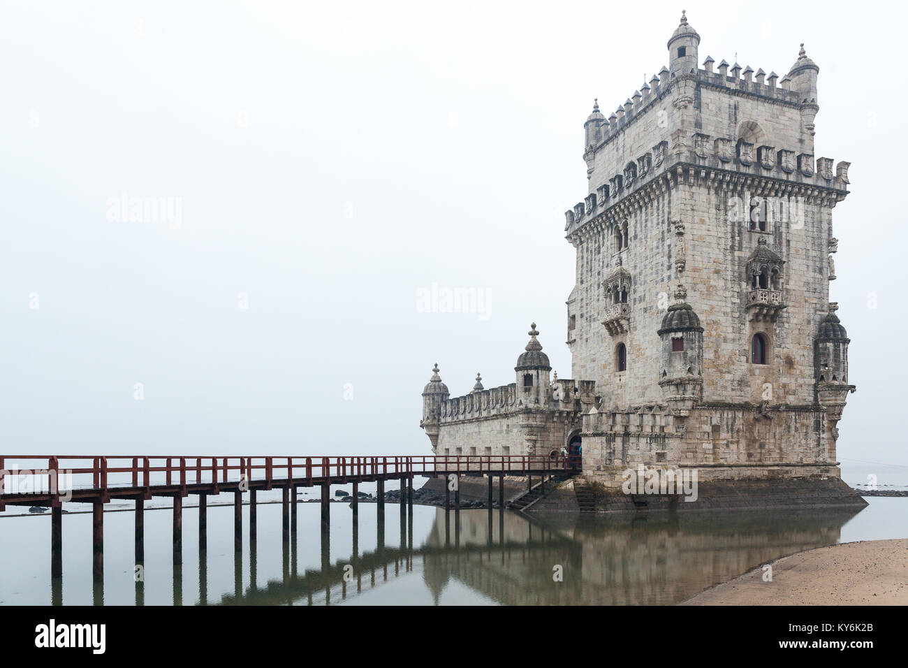View of Belèm castle Stock Photo - Alamy