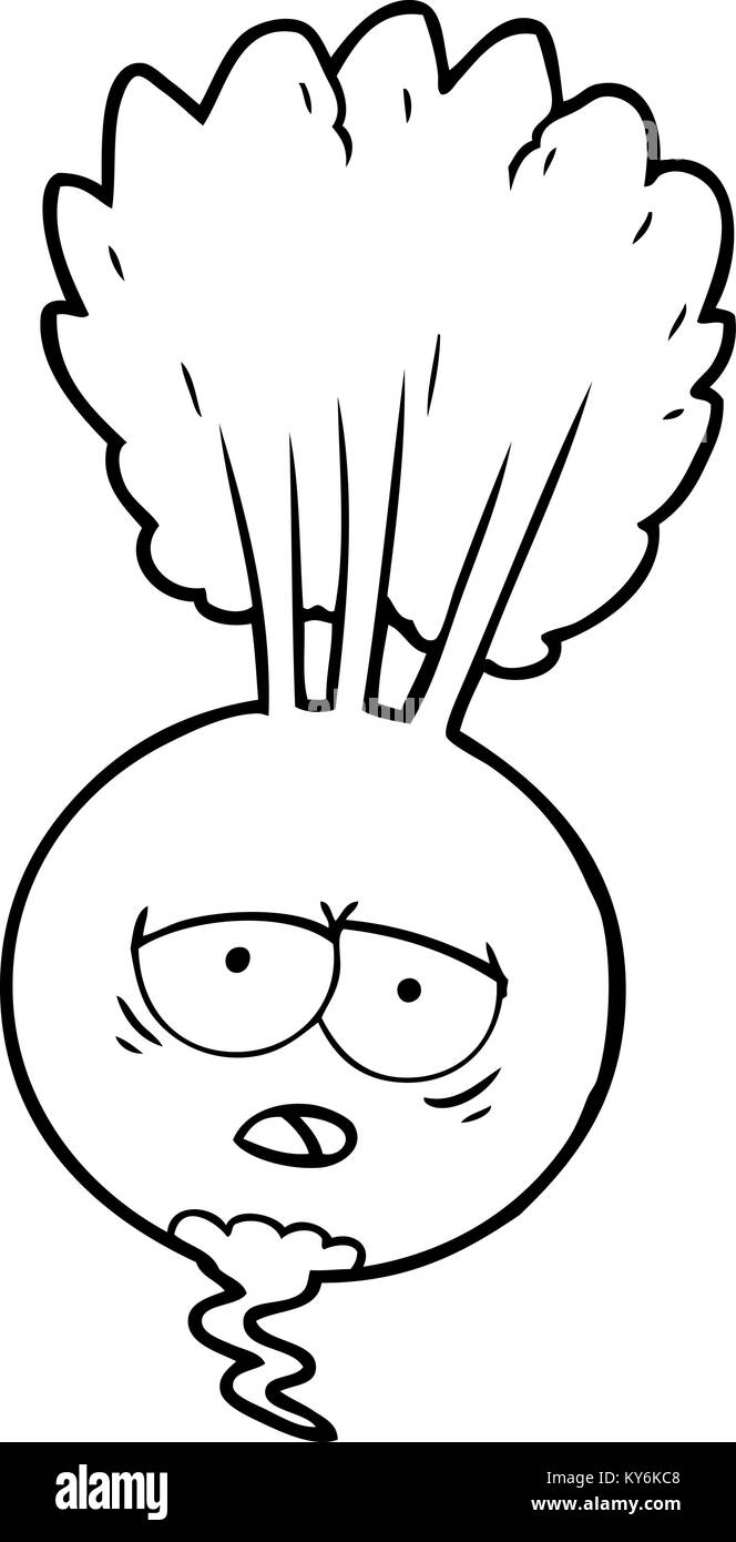 cartoon root vegetable Stock Vector Image & Art - Alamy